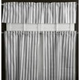 Cotton Stripes 3 Piece Window Valance Set (11 Colors) - Walmart.com