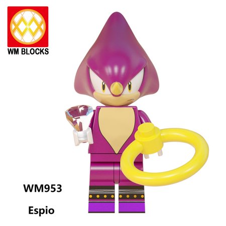 Amyove Lego Minifigures Metal Sonic Anime Cartoon Amy Rose Shadow Toy ...