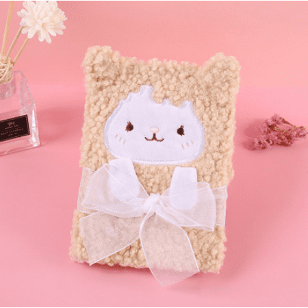 Student plush notebook color creative notepad gift box packaging ...