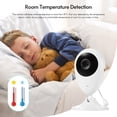 M Buder 2.4G Wireless Digital Video Baby Monitor, 2.4 Inch LCD Screen ...