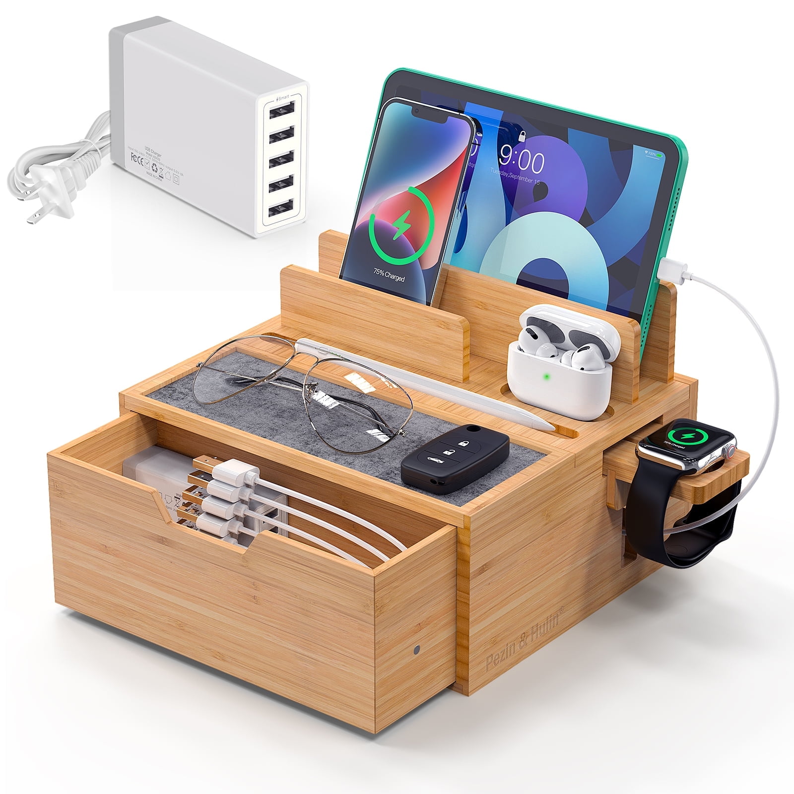 Click here for Pezin Hulin Pezin & Hulin Bamboo Charging Station... prices
