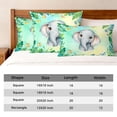 Cartoon Elephant Throw Pillow Covers 18 x 18 Inch Pillow Covers Set of ...