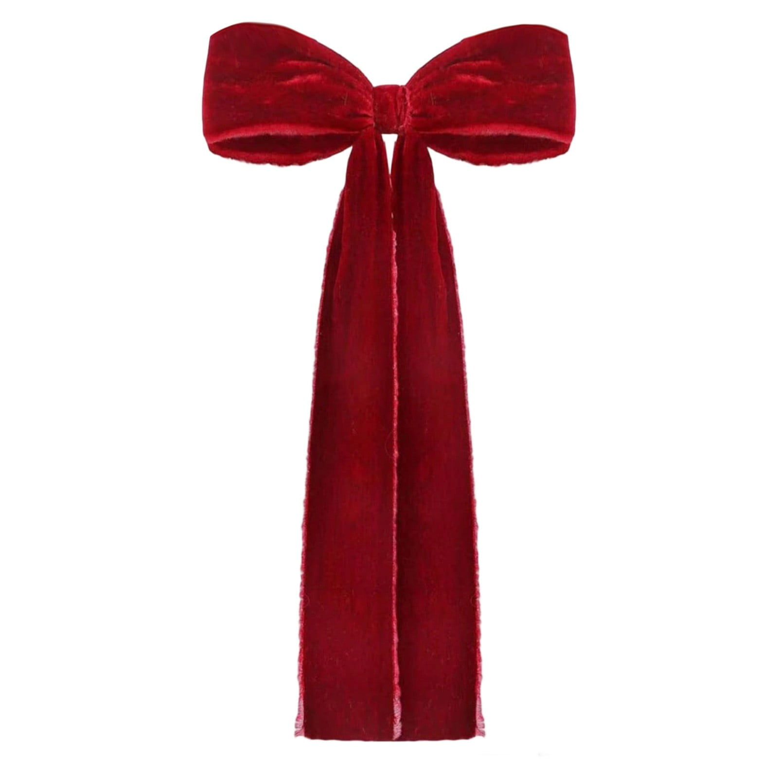 Click here for Vivavault Large Velvet Staircase Bow For Festive I... prices