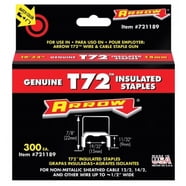 Arrow Fastener 208 1/2" T20 Staples - Walmart.com