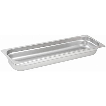 Winco SPJM-602 Anti-Jamming Steam Pan, 1/6 by 2 1/2-Inch, 24-Gauge ...