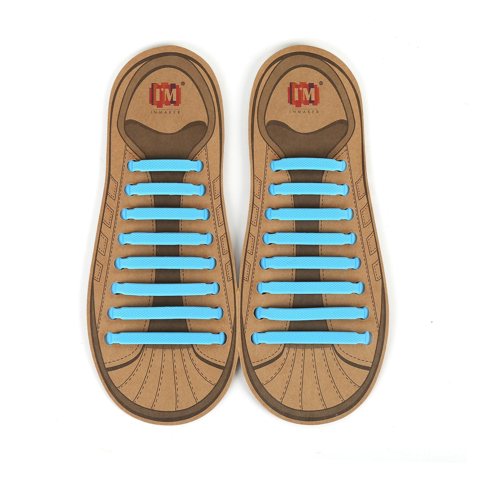 INMAKER No Tie Shoe Laces for Adults and Kids, Elastic Shoelaces for ...