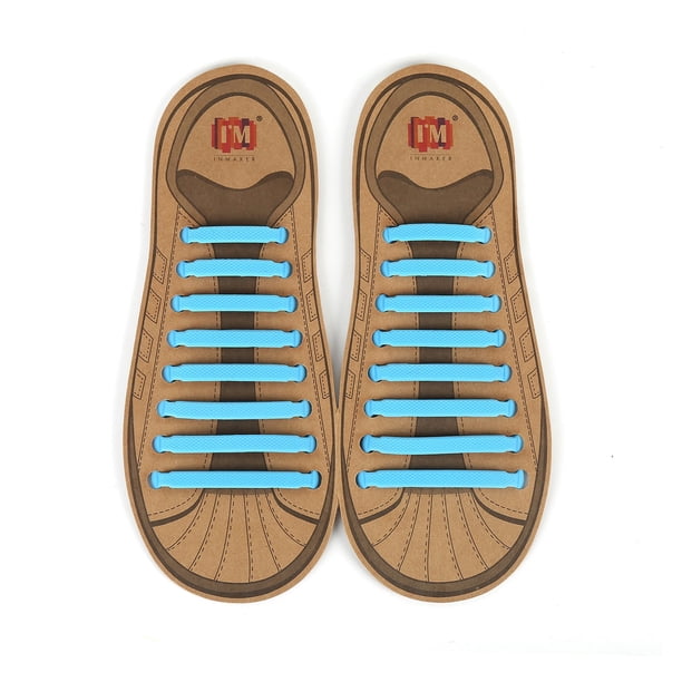 INMAKER No Tie Shoe Laces for Adults and Kids, Elastic Shoelaces for ...