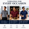 3-Pack Mens Short Sleeve Slim-Fit Design Dress Shirts (S-3XL) - Walmart.com