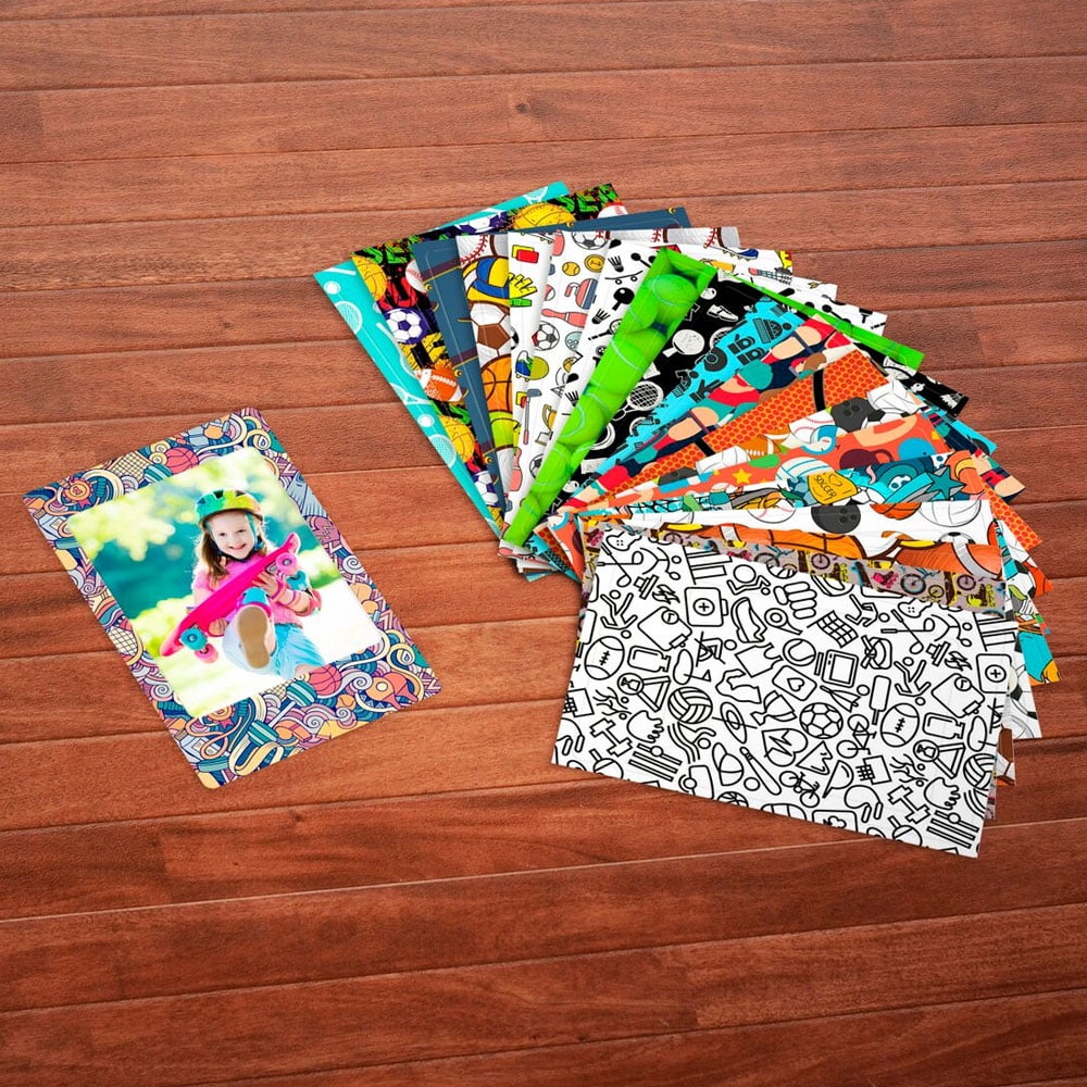 Fujifilm instax Mini Instant Film (20 Exposures) + 20 Sticker Frames ...