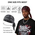 Cooling Headscarf Cap Set, Motorcycle Pirate Head Wrap Lining, Adaptive ...