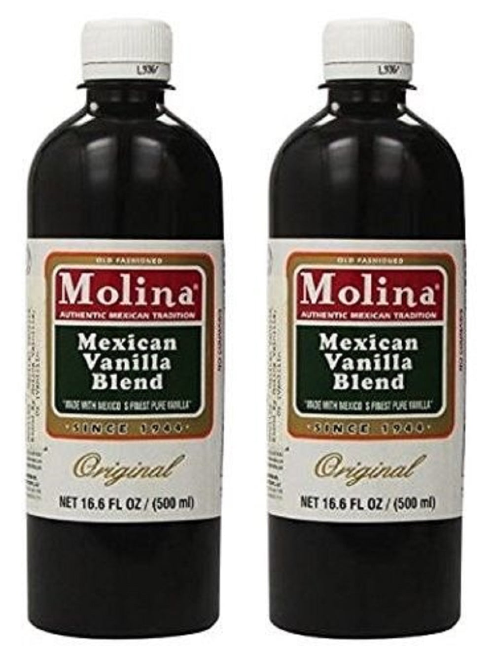 Vanilla Extract Mexican Blend Molina Vainilla 16.6 Oz 2 PACK Mexican ...