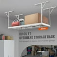 BENTISM Overhead Adjustable Garage Storage Rack 36x96in Ceiling Rack ...