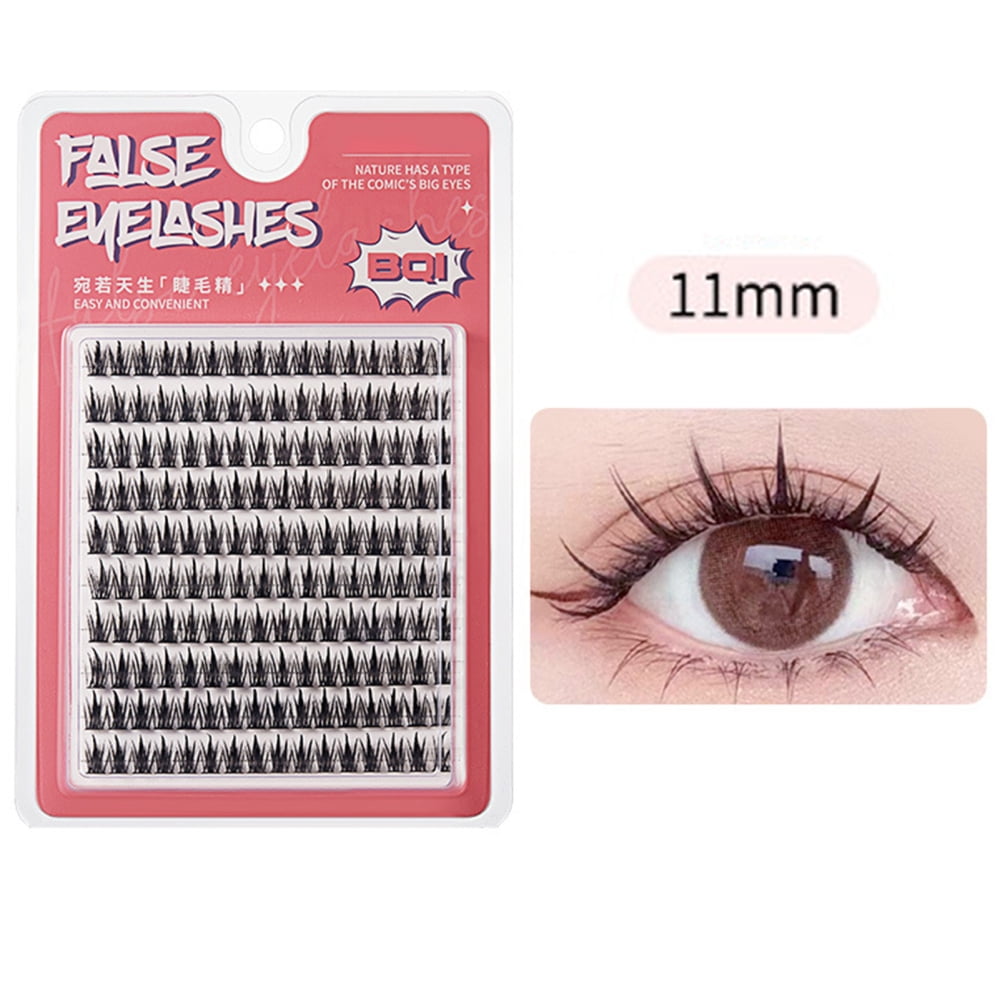 Grafted Fake Eyelashes for Women Easy to Fit Eye Shape Fake Eyelashes ...