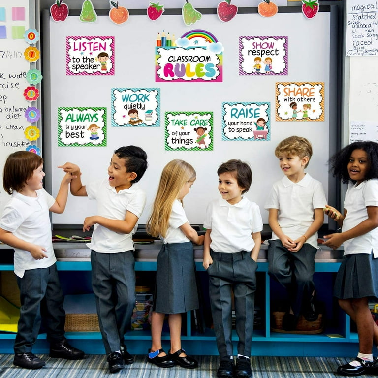 Preschool Classroom Rules Poster