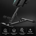 Roman Chair Hyperextension Bench Back Extension Bench Machine for Glute ...