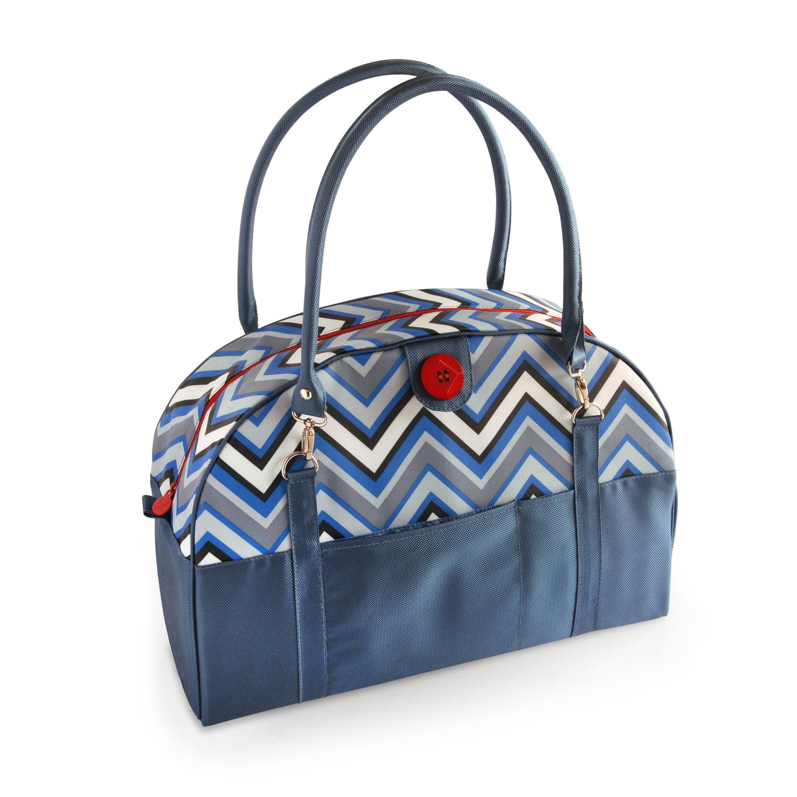 2 Red Hens Coop Carry-All Diaper Bag - Chevron Stripes - Walmart.com