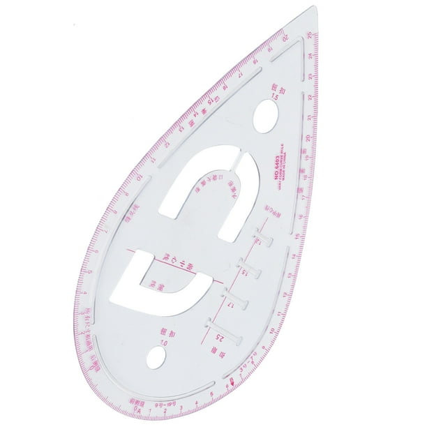 Sleeve Curve Ruler,Sleeve Curve Ruler Plastic Tailoring Sewing Curve ...