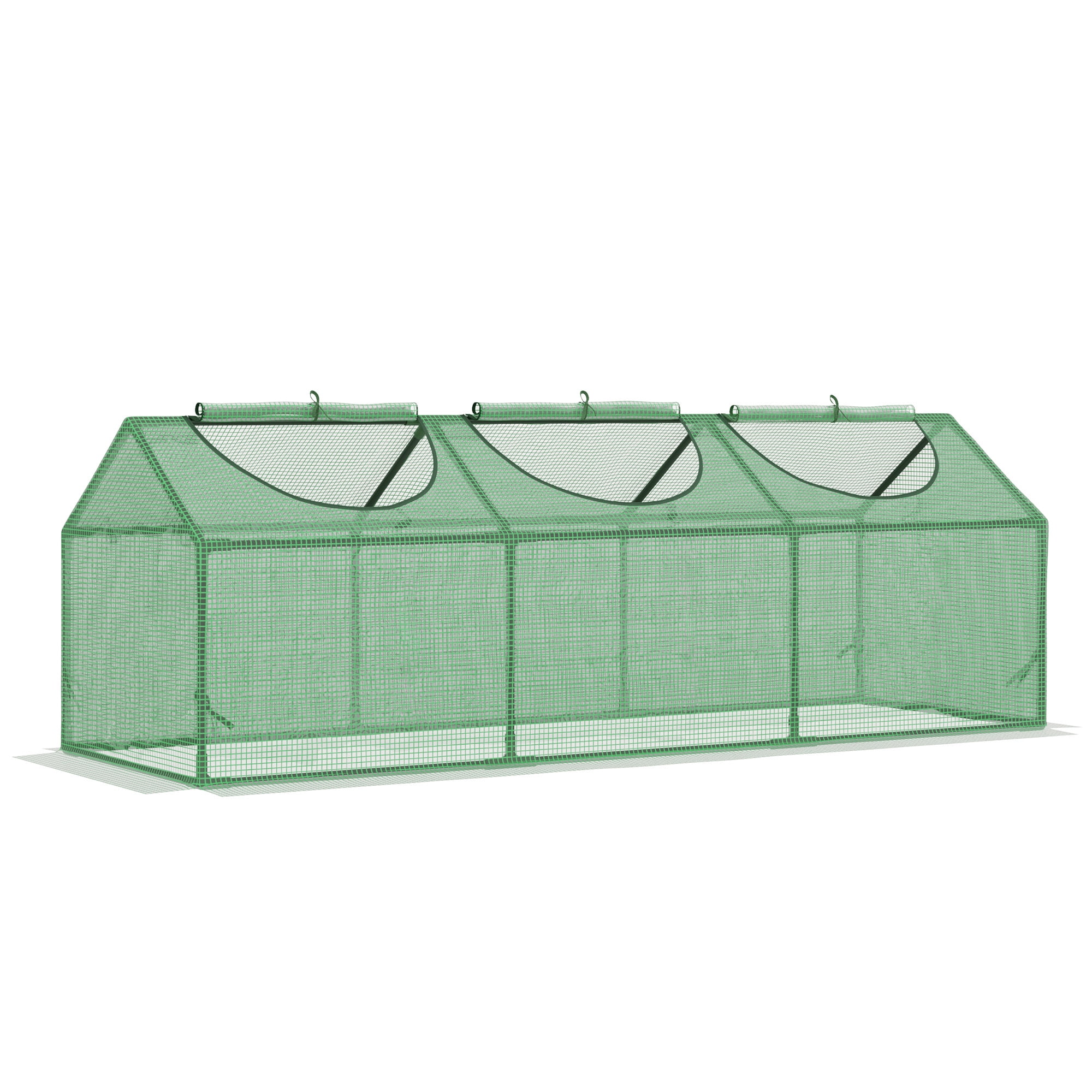 Click here for Outsunny Mini Tunnel Greenhouse Planting Warm Hous... prices