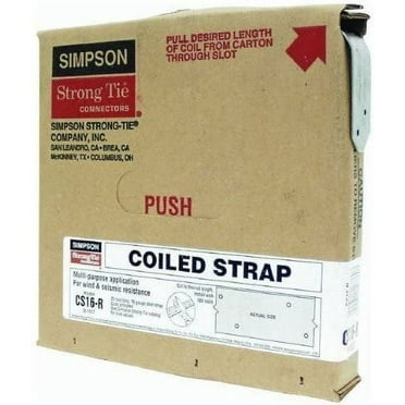 Simpson Strong-Tie H1AZ Hurricane Tie Z-Max For Connecting Trusses ...