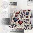 Baseball Hearts Blanket Sport Lovers Throw Blankets Gifts for Kids ...
