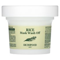 Skinfood Rice Facial Mask: Skin Brightening and Moisturizing Wash Off ...