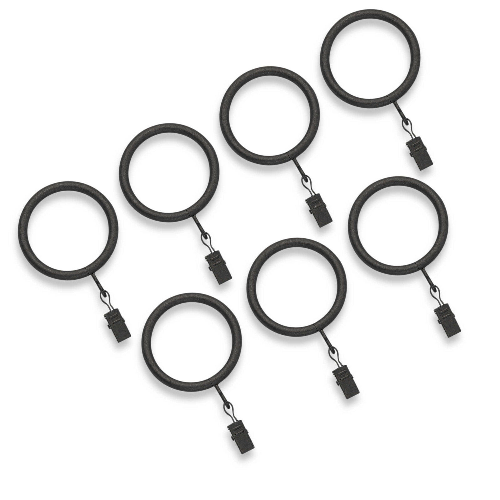 Cambria Premier Complete Clip Rings in Matte Brown (Set of 7) for sale ...