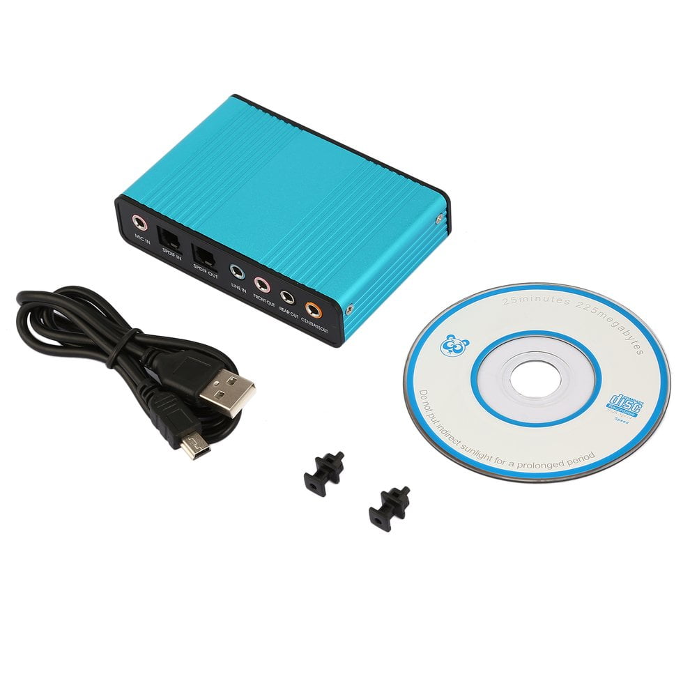 Professional External USB Sound Card Channel 5.1 7.1 Optical Audio Card ...