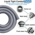 3/4 Inch 25ft Electrical Conduit Kit ,Flexible Non Metallic Liquid ...