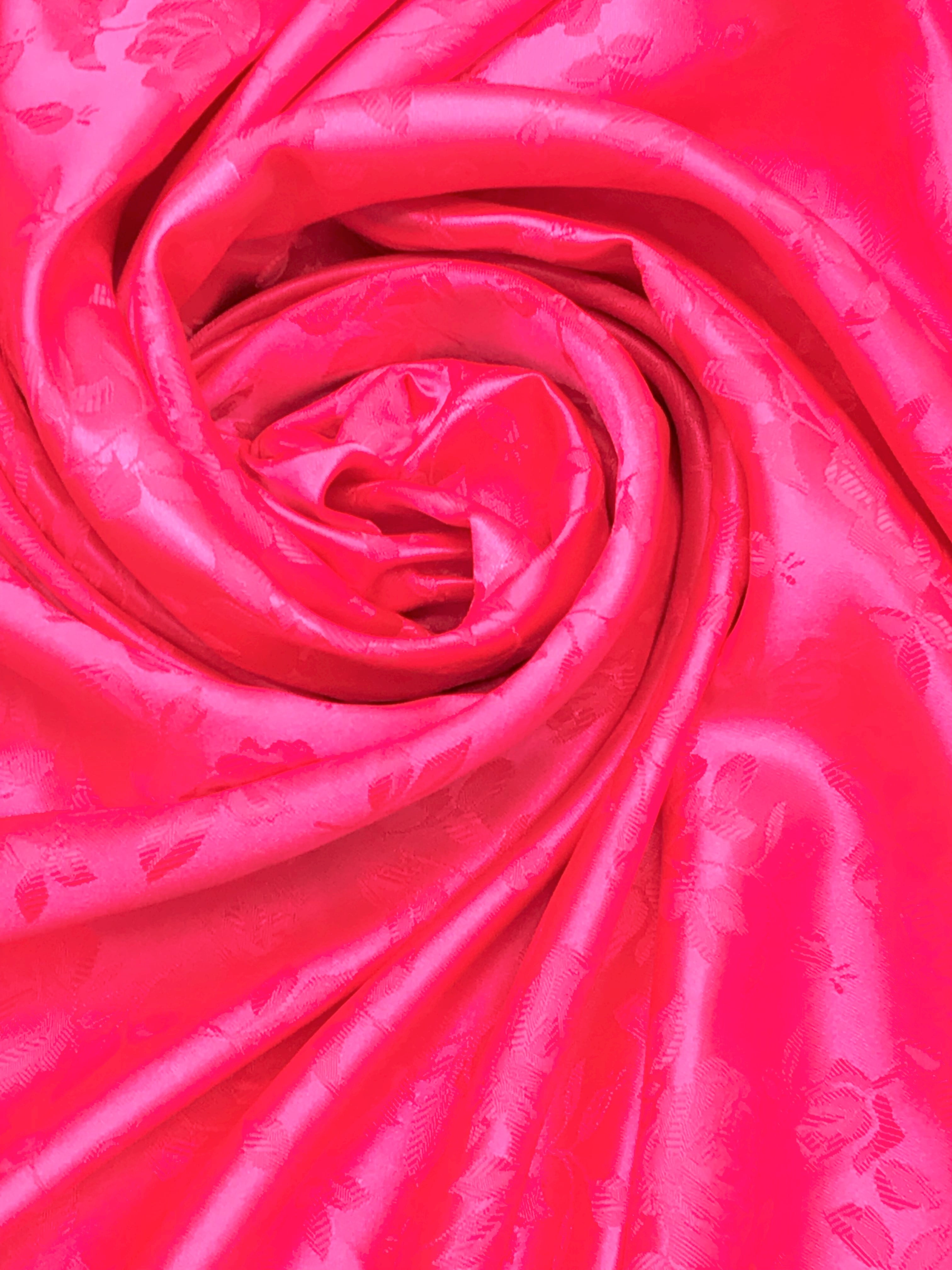 Brocade Roses Satin, 60" Wide, Sells by the Yard from Sal Tex Fabrics ...