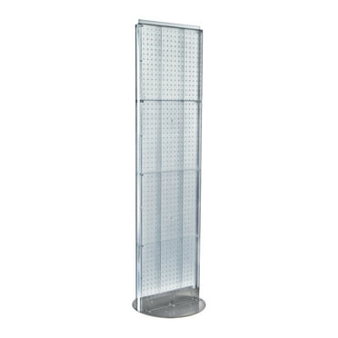 11" W x 8" D x 20 1/2" H - Countertop Metal Pegboard Display - Walmart.com
