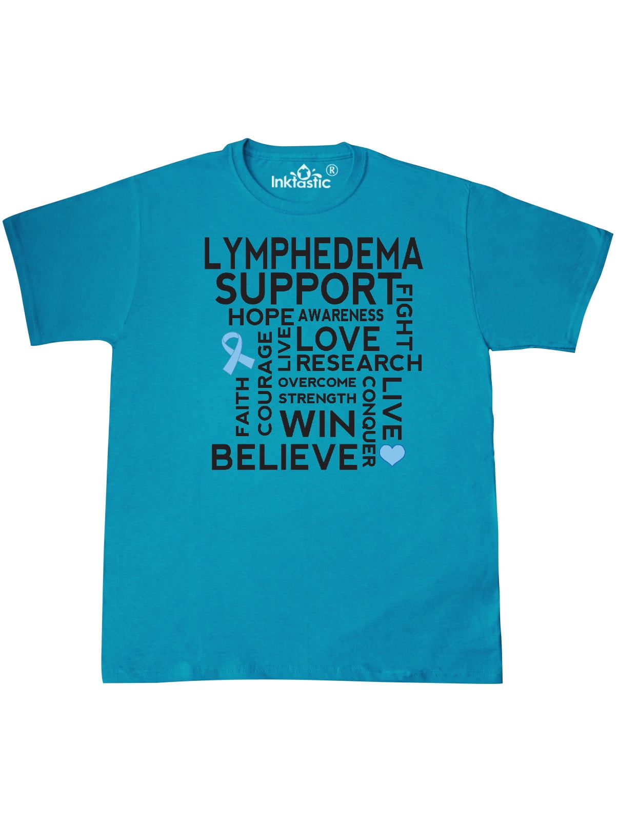 INKtastic - Lymphedema Awareness Month Ribbon T-Shirt - Walmart.com ... INKtastic - Lymphedema Awareness Month Ribbon T-Shirt - Walmart.com ...