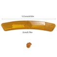 8Pcs Waterproofs Bikes Safety Warning Reflectors Bikes Wheels Spokes ...