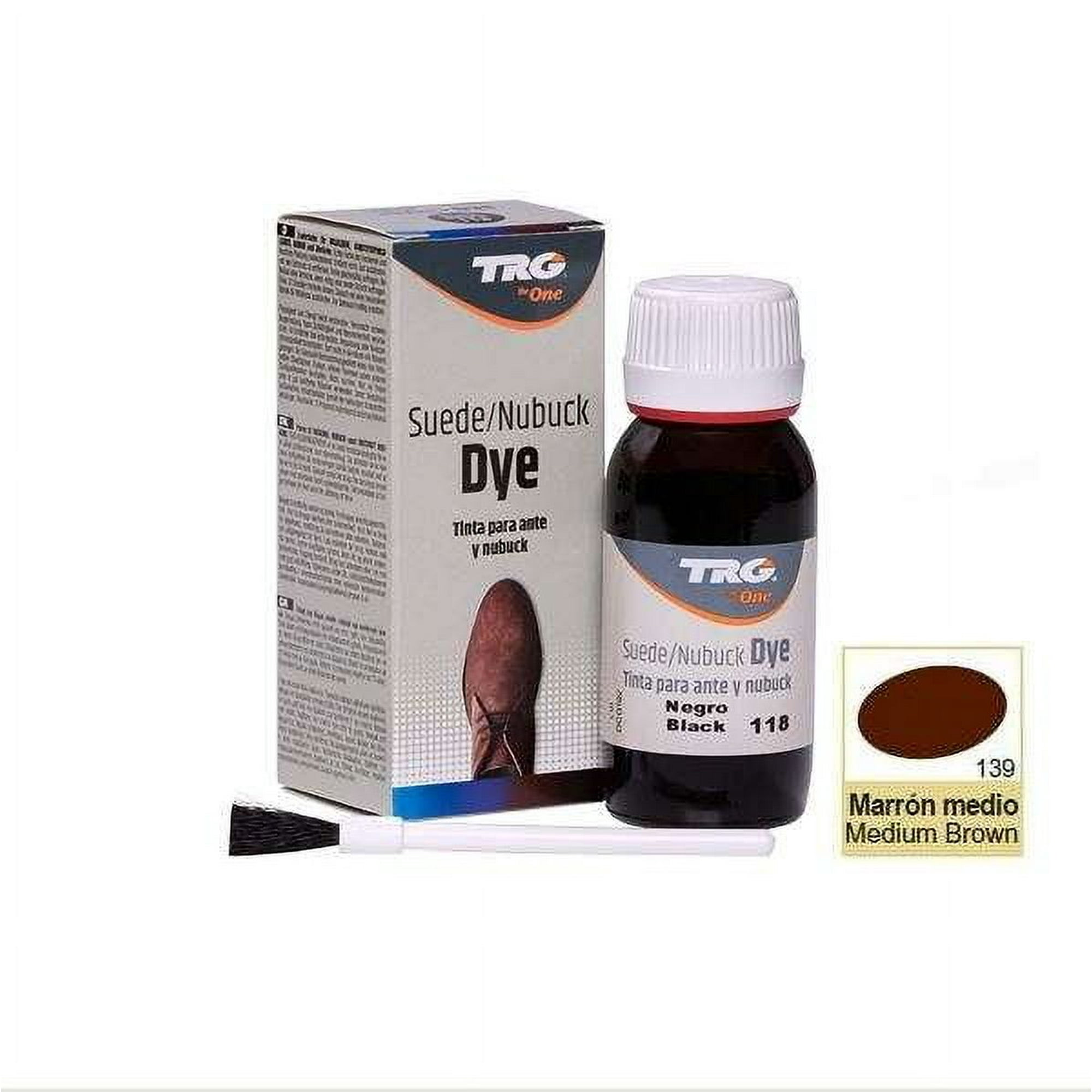 Click here for Trg Medium Brown 139 Suede Nubuck Dye - Excellent... prices
