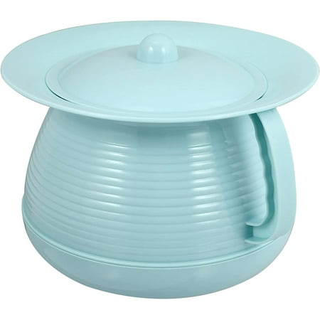 Chamber Pot with Lid Design to Portable Kids Pee Pot Bucket Bedpan ...