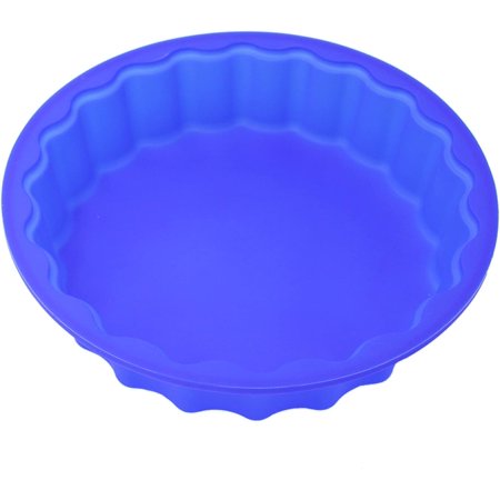 X-Haibei 10-inch Round Cake Pan Mousse Pizza Gelatin Salad Large ...