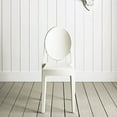 2xhome Modern Contemorary Dining Ghost Side Chair Stackable Victorian ...
