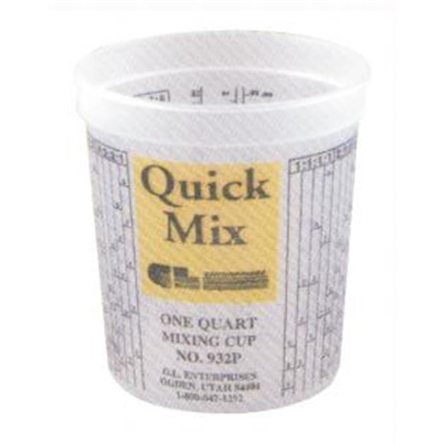 GL Enterprises CO932 Mix Cups Quick 32 oz - Box of 100 - Walmart.com