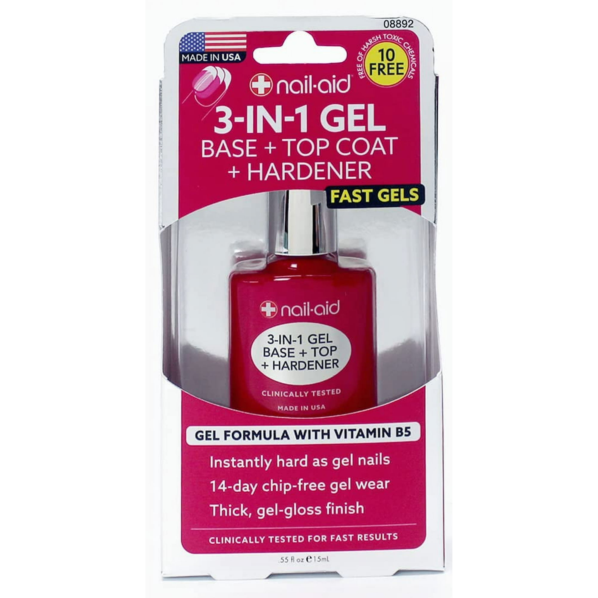 Click here for Anise Cosmetics  Llc Nail-Aid 3-In-1 Gel Base + To... prices