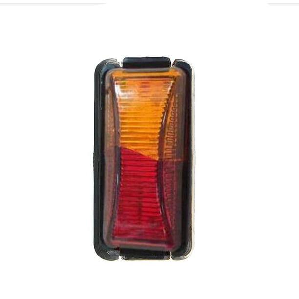 12V 24V 8 LED Truck Boat BUS Trailer Side Marker Indicators Light Lamp ...