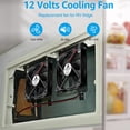 1202512 fan 2 pin, silent hydraulic bearing DC brushless cooling fan ...