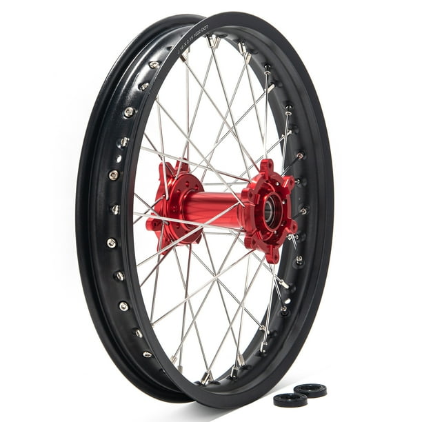 Tarazon 18x2.15 Spoke Rear Wheel Red Hub Rim for Sur-Ron Ultra Bee ...
