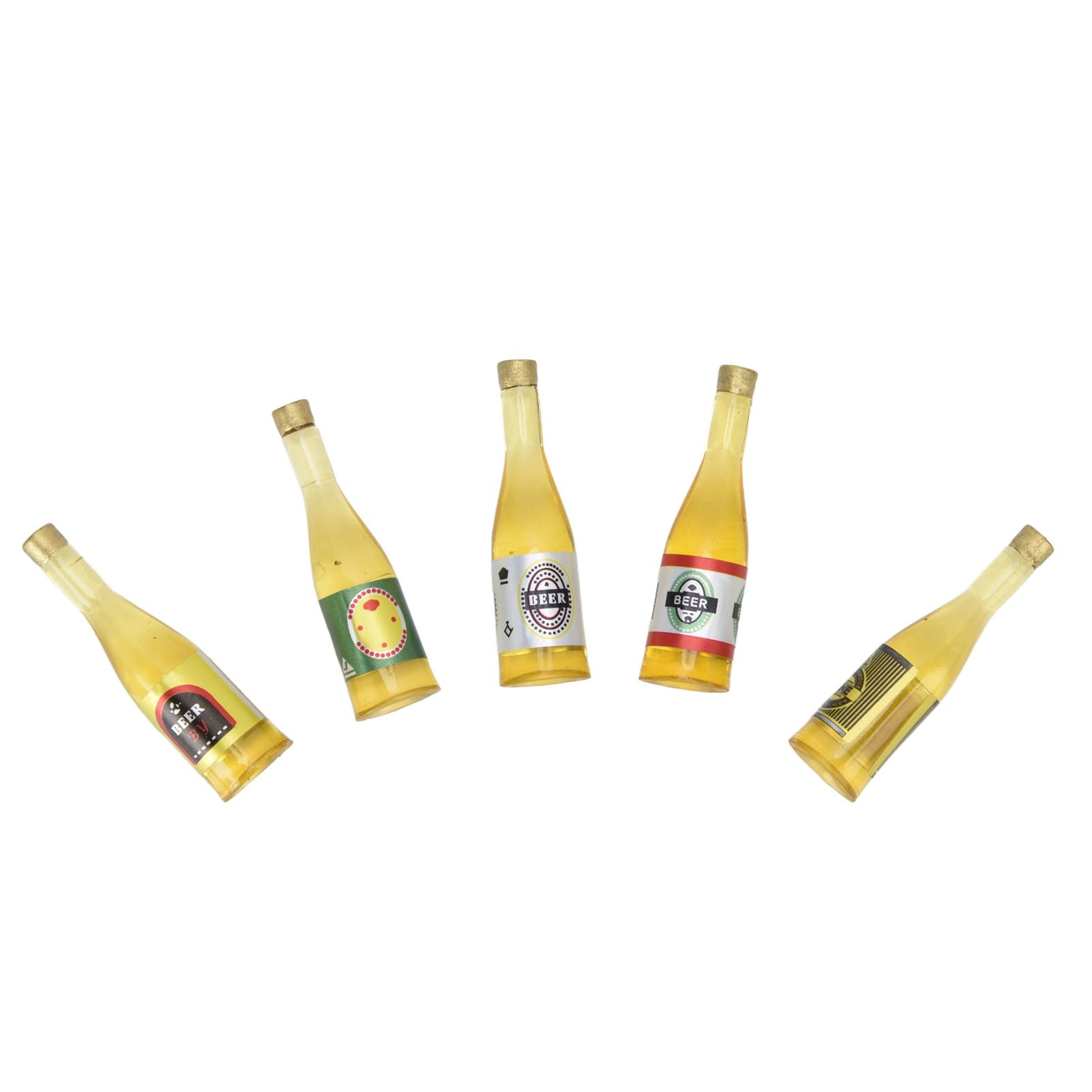 Art & Collectibles Mini Drinks Miniatures Mini Ale Bottles Green Beer ...