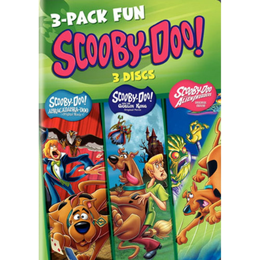Scooby-Doo 3-Pack Fun (DVD) - Walmart.com - Walmart.com