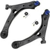Detroit Axle - 2 Front Lower Control Arms for 2014-2019 Toyota Corolla ...