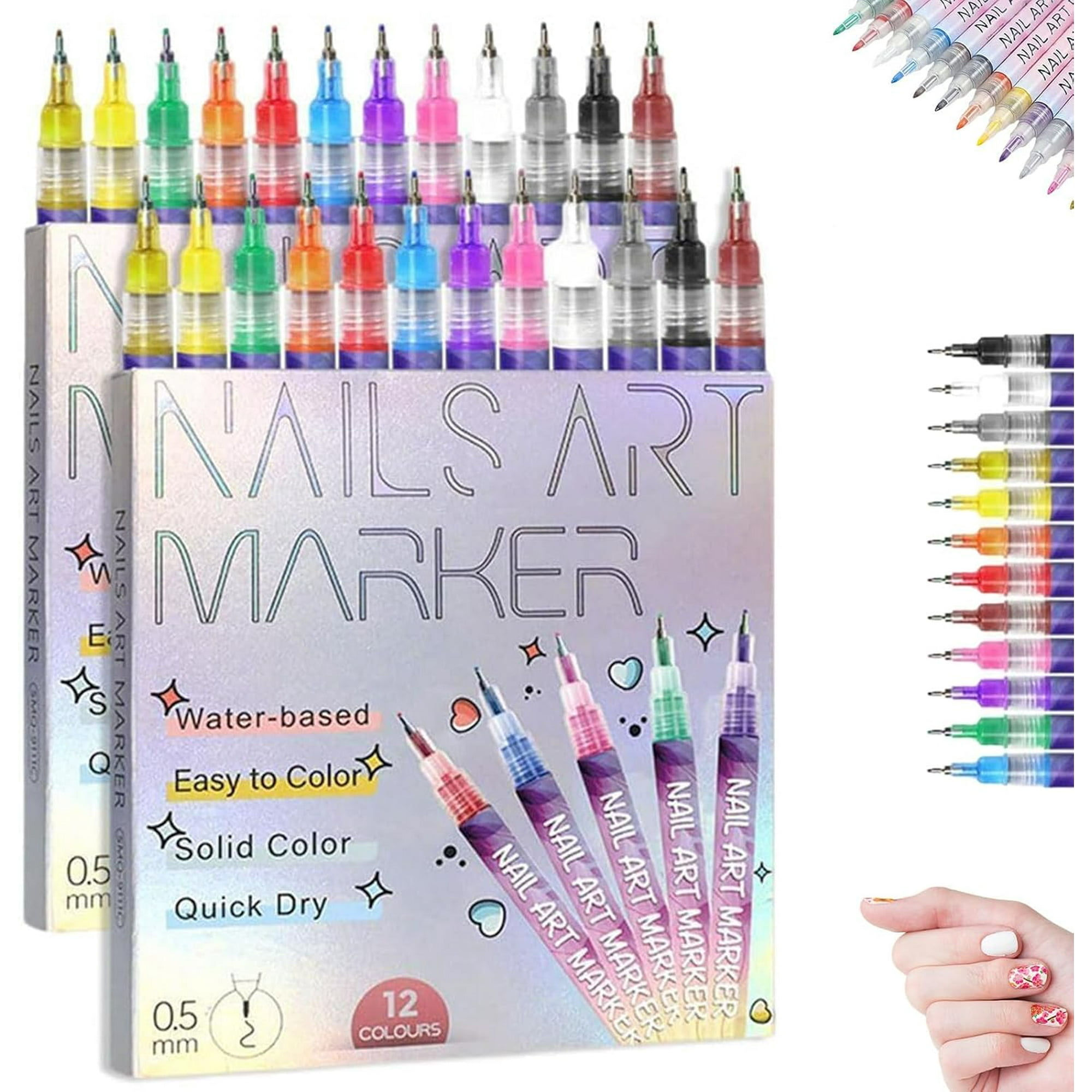 Click here for Nobrand 12 Colors Nail Art Pens Set  Nail Art Mark... prices