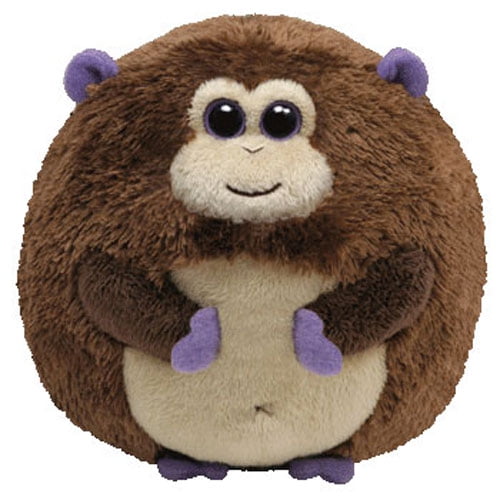 TY Beanie Ballz - BANANAS the Brown Monkey (Regular Size - 5 inch ...