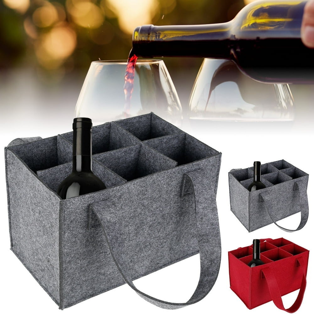Click here for Generic 6 Girds Protable Felt Wine Storage Bag Wit... prices