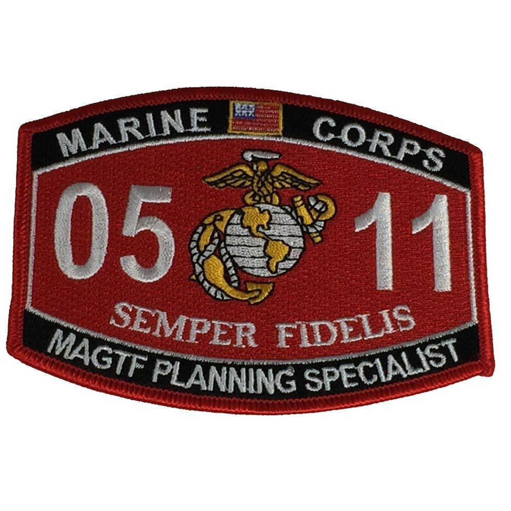 USMC MARINE CORPS 0511 MAGTF PLANNING SPECIALIST SEMPER FIDELIS MOS ...