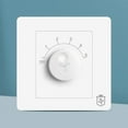 ZUARFY Variable Speed Wall Control Speed Adjuster for Ceiling Fan, Dial ...