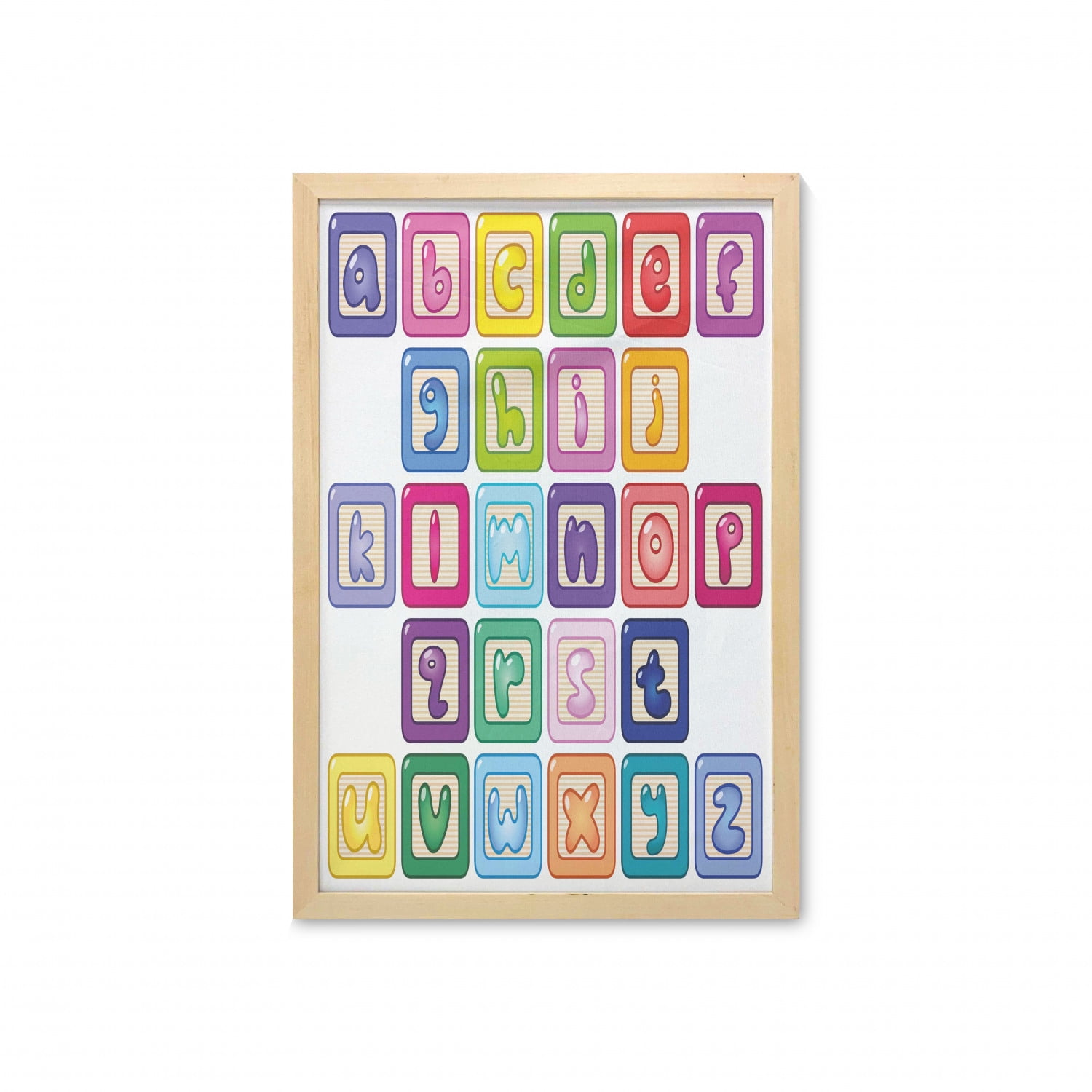 Graffiti Alphabet Block Style Lowercase